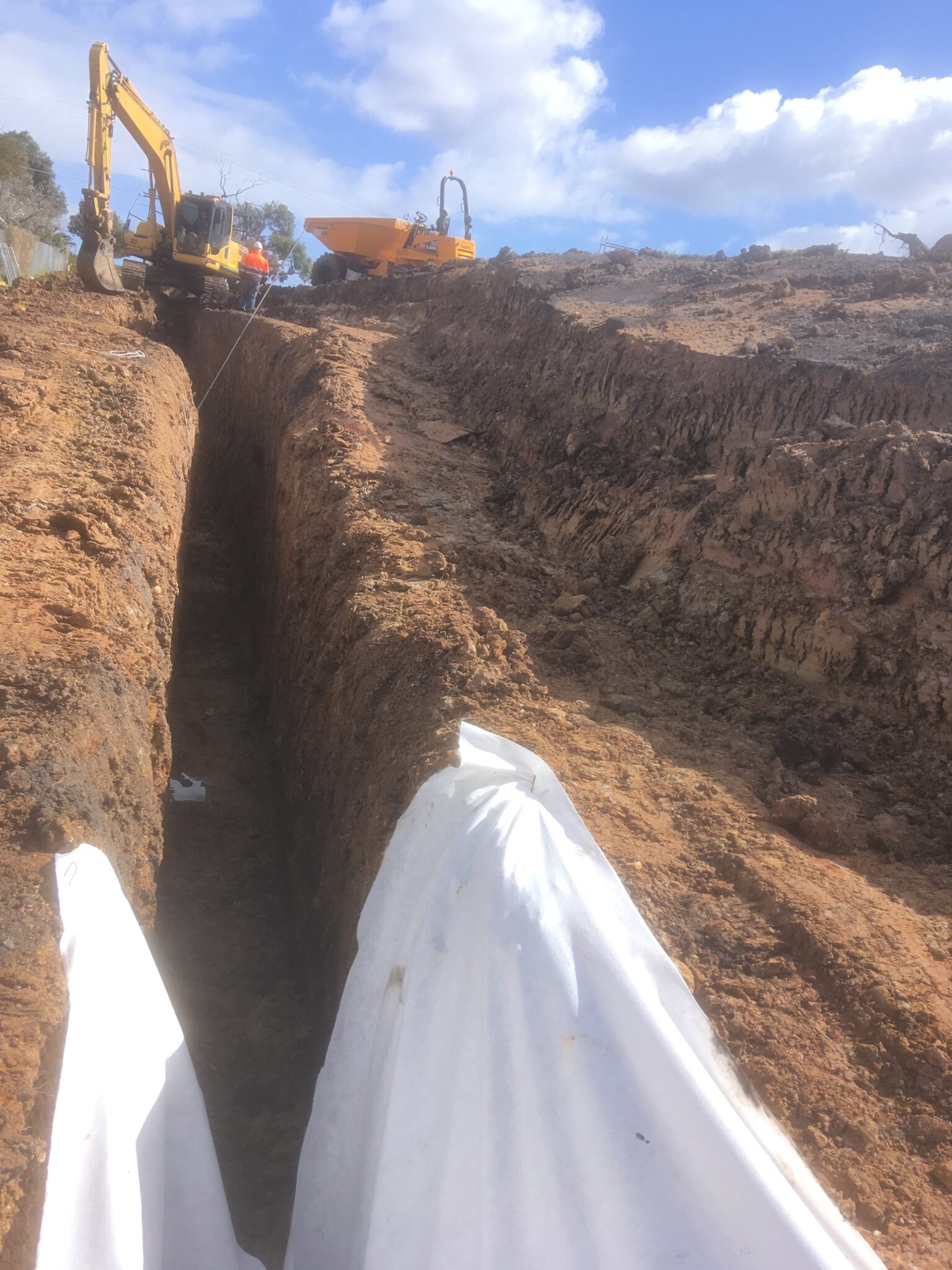 Springvalley Landfill Cap Remediation - Leachate Collection Drain ...