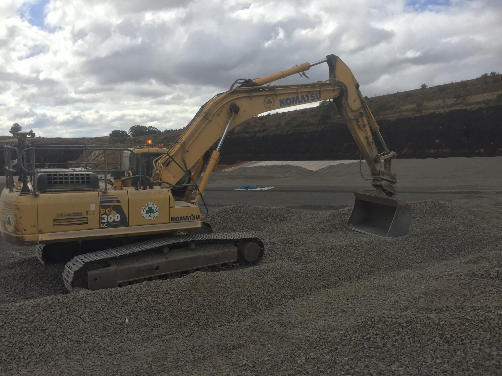 Cell 6 Leachate Aggregate - Shamrock Civil