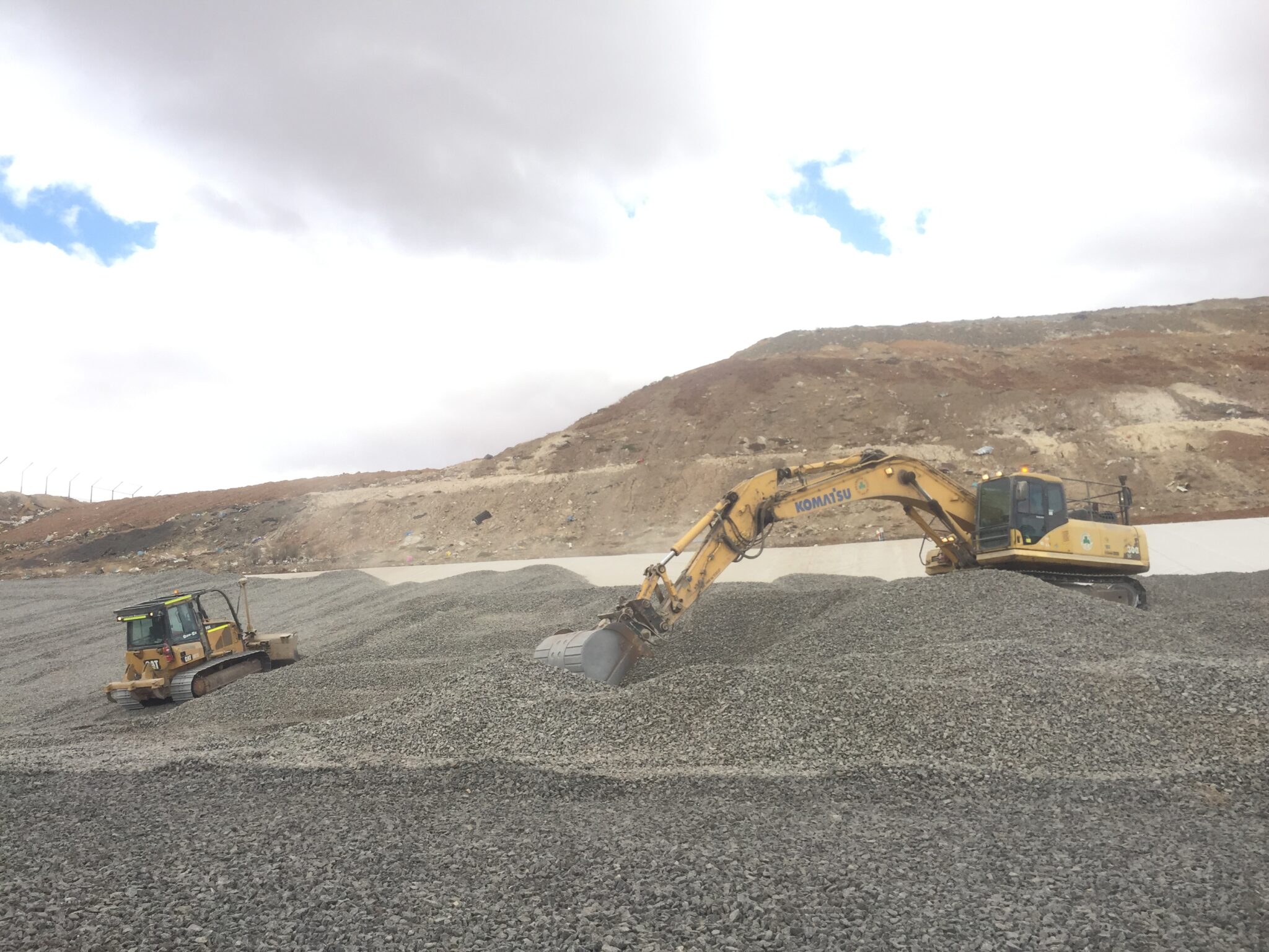 Hallam Road Cell 13 Construction & Cell 10A Capping - Shamrock Civil