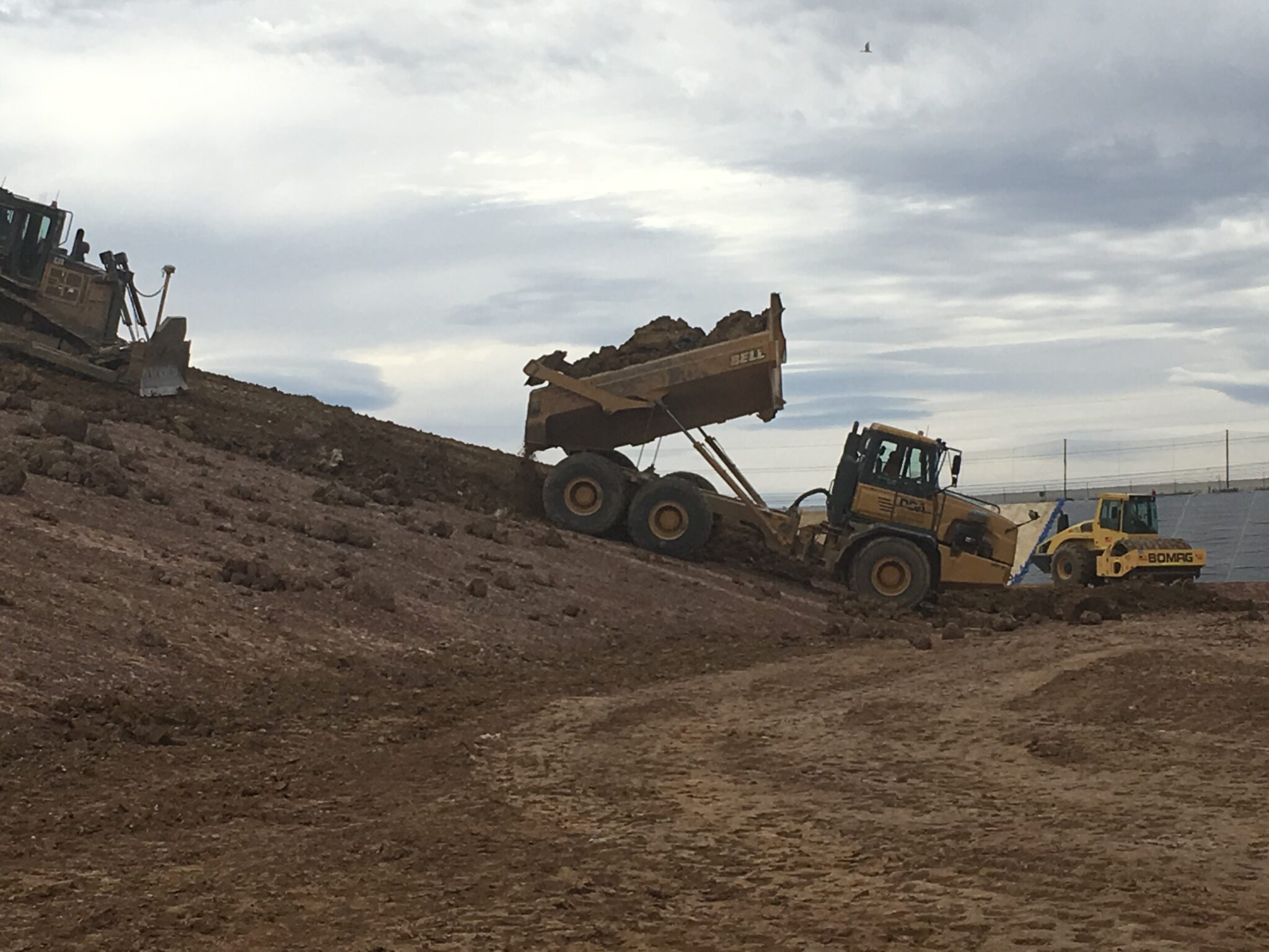 Hallam Road Cell 13 Construction & Cell 10A Capping - Shamrock Civil